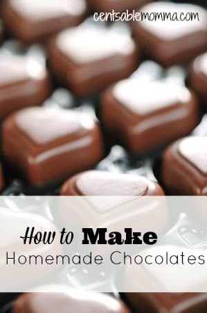 How to Make Homemade Chocolates {with Step-by-Step Instructions ...