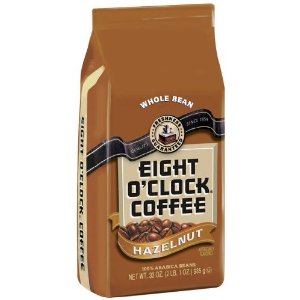 Eight O'Clock Hazelnut Whole Bean Coffee (33 oz.) - $10.62 + FREE ...