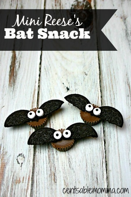Mini Reese's Bat Snack Recipe - Centsable Momma