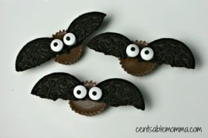 Mini Reese's Bat Snack Recipe - Centsable Momma