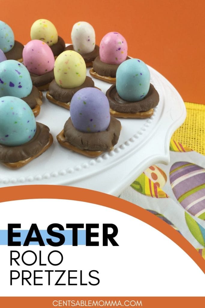 Easter Rolo Pretzels Recipe - Centsable Momma