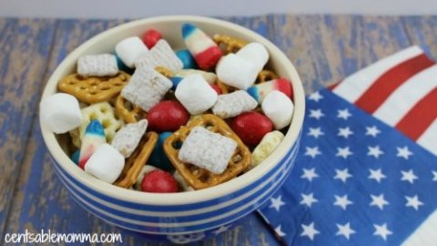 Patriotic Snack Mix - Centsable Momma