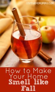 How to Make Your Home Smell Like Fall - Centsable Momma