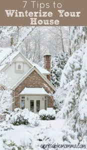 7 Tips to Winterize Your House - Centsable Momma