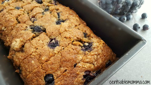 Blueberry Breakfast Bread Recipe - Centsable Momma