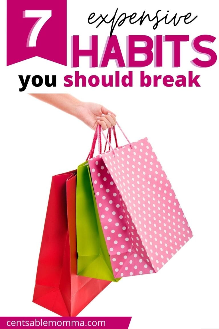 7 Expensive Habits You Should Break - Centsable Momma