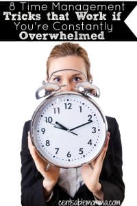 8 Time Management Tricks that Work if You're Constantly Overwhelmed ...