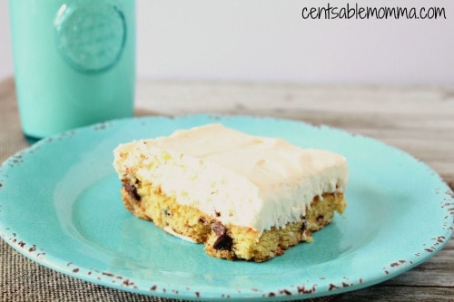 Cookie Bottom No-Bake Cheesecake Bars - Centsable Momma