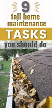 Fall Home Maintenance Tips - Centsable Momma