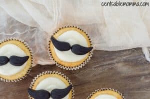 Mustache Cupcakes Recipe - Centsable Momma