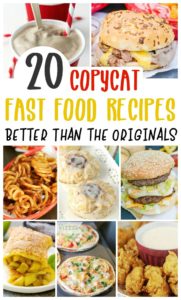 20 Copycat Fast Food Recipes - Centsable Momma