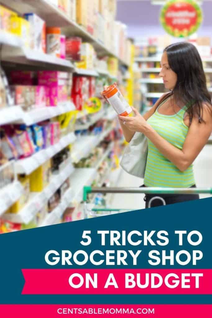 5 Tricks to Grocery Shop on a Tight Budget - Centsable Momma