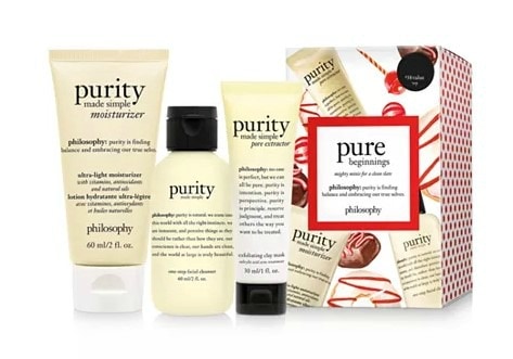 philosophy 3-Pc. Pure Beginnings Purity Gift Set: $10 (50% off ...