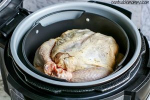 Ninja Foodi Garlic Herb Whole Chicken Recipe - Centsable Momma