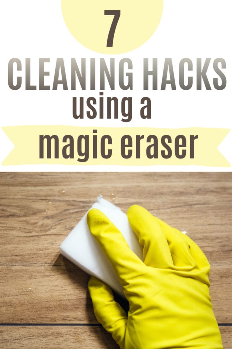 Cleaning Hacks Using a Magic Eraser - Centsable Momma