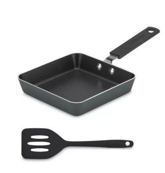 Cuisinart Mini Square Nonstick Fry Pan with Slotted Turner: $4.99 (83% ...