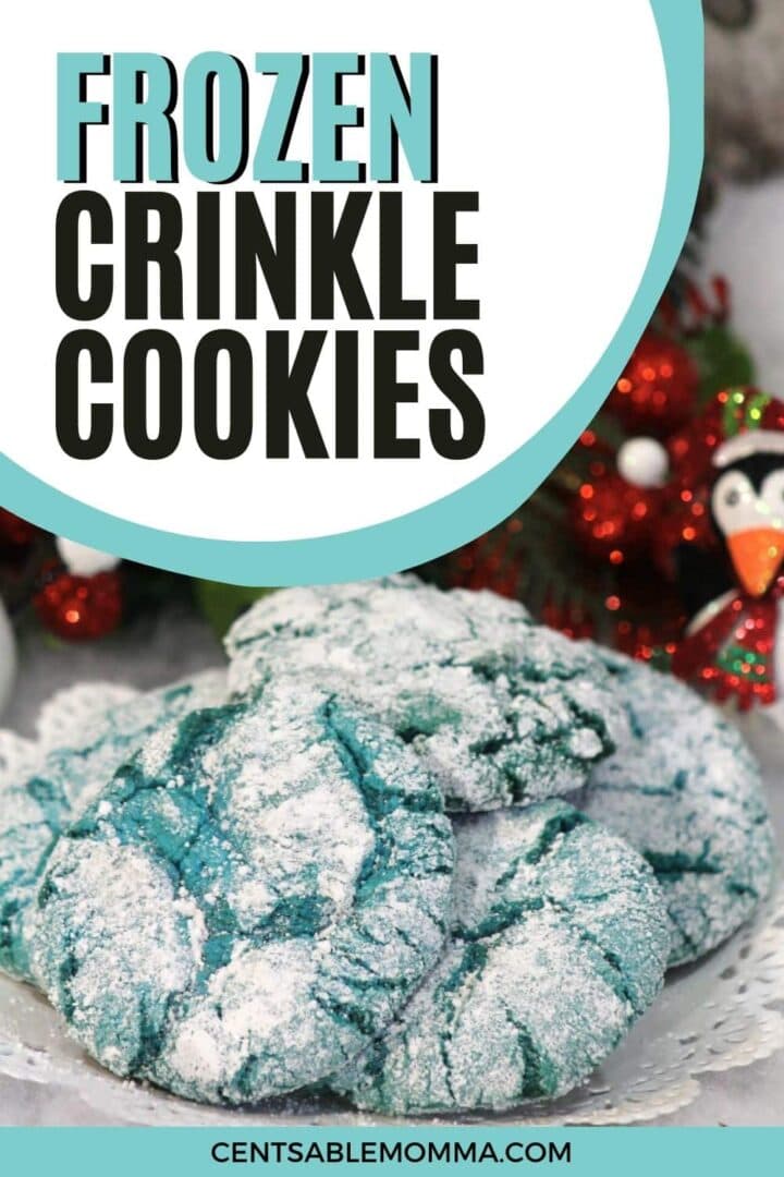 Frozen Crinkle Cookies Recipe - Centsable Momma