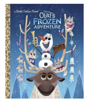 Olaf's Frozen Adventure Little Golden Book: $2.49 (50% off) - Centsable ...
