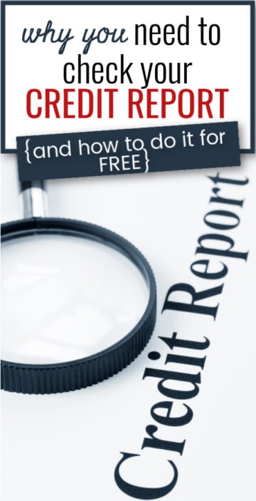 Why You Need to Check Your Credit Report Each Year {and How ...