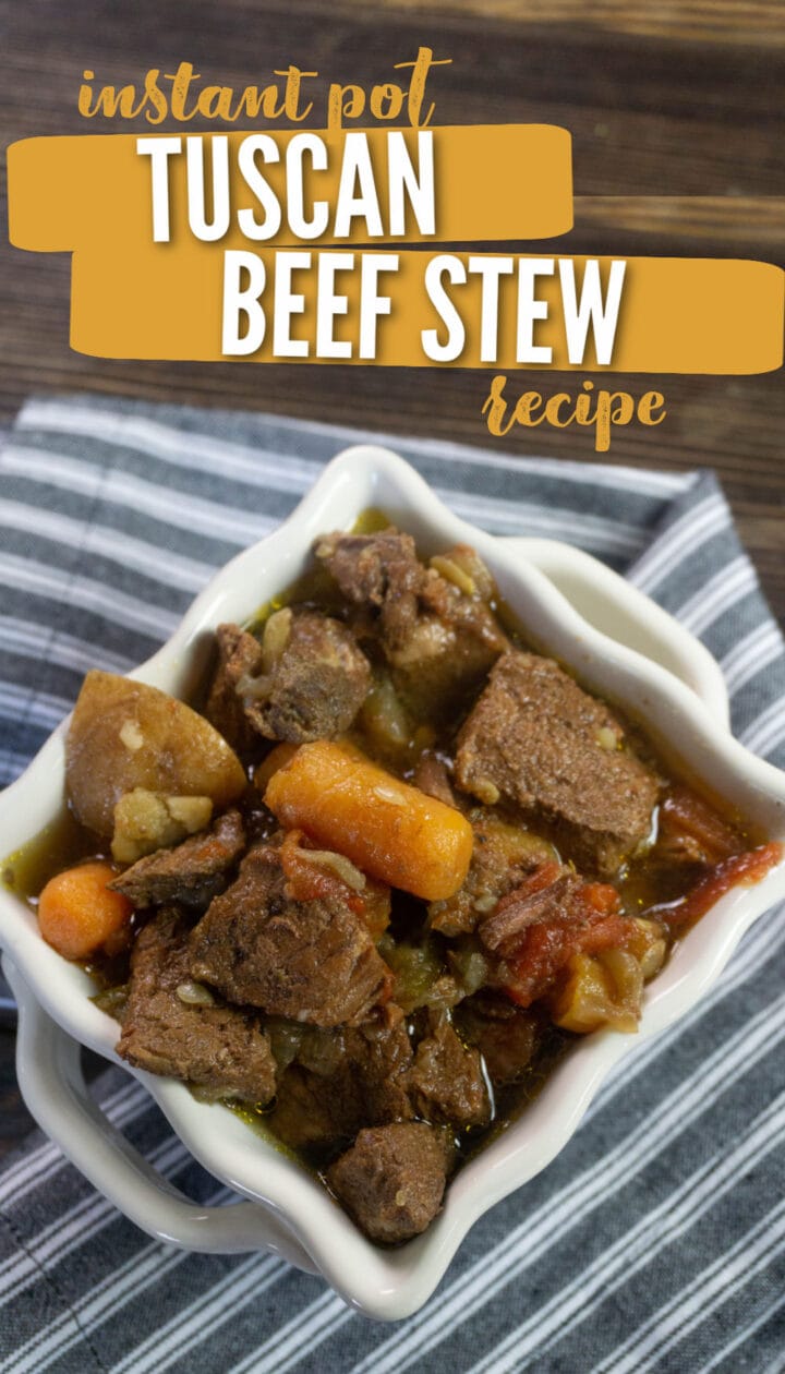 Instant Pot Tuscan Beef Stew Recipe - Centsable Momma